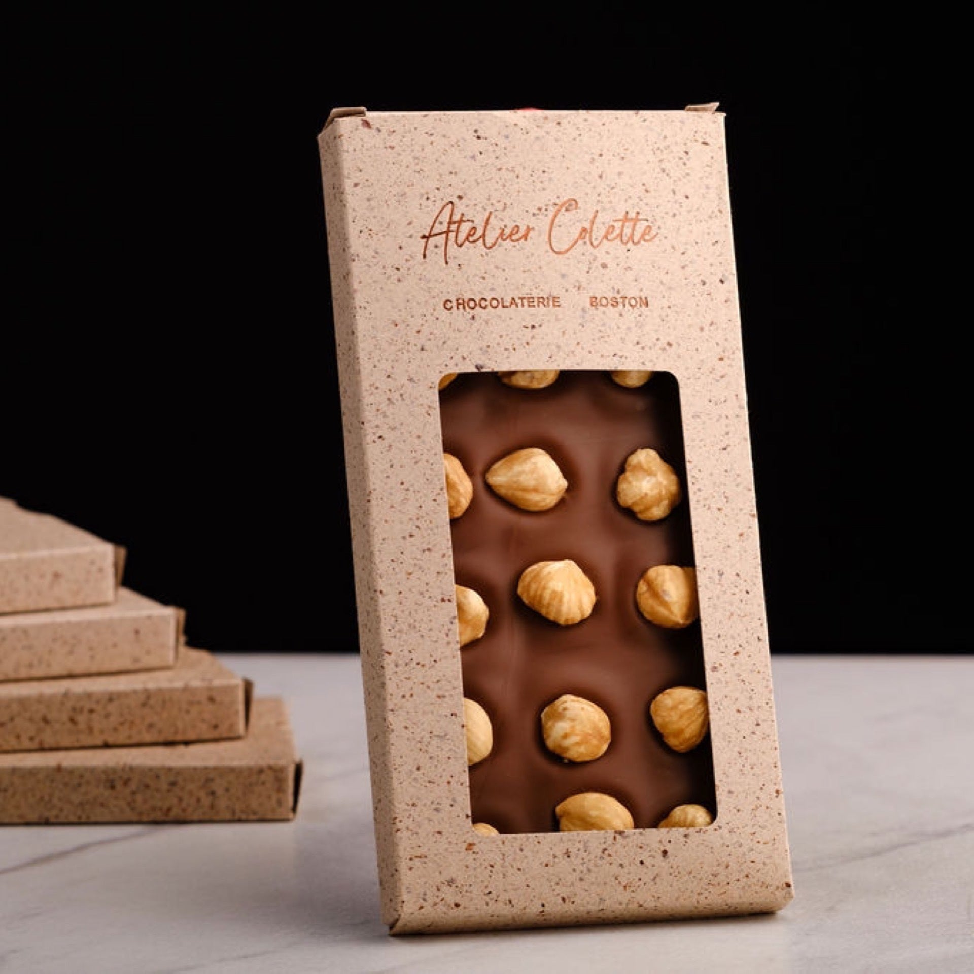 Hazelnut Milk Chocolate Bar | Colette Bakery